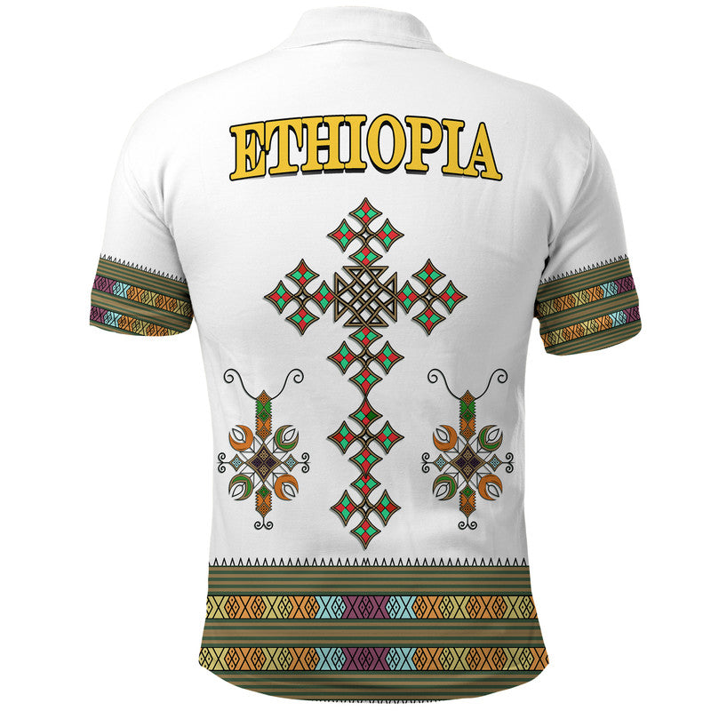 Ethiopia Polo Shirt Ethiopian Tibeb Basic Style LT9 - Wonderprintshop.com