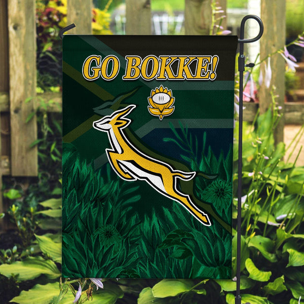 South Africa Rugby Flag Springboks King Protea Go Bokke LT13 - Wonder ...
