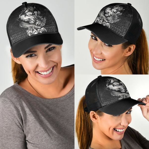 Wonder Print Mesh Back Cap - Fenrir Wolf Lead Mesh Back Cap - Wonder ...