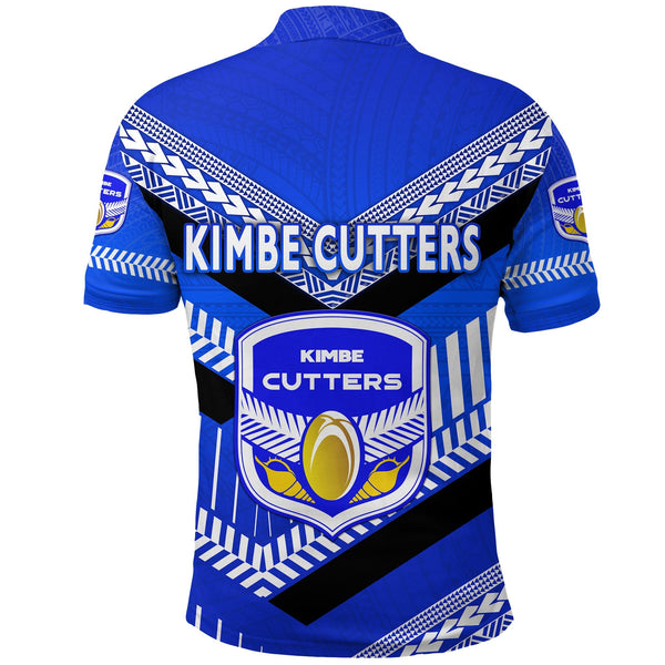 Papua New Guinea Kimbe Cutters Polo Shirt Rugby Blue LT8 - Wonder Print ...