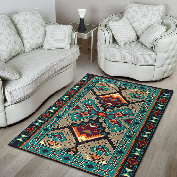 Native American Cuture Design Area Rug LT10 - Wonderprintshop.com